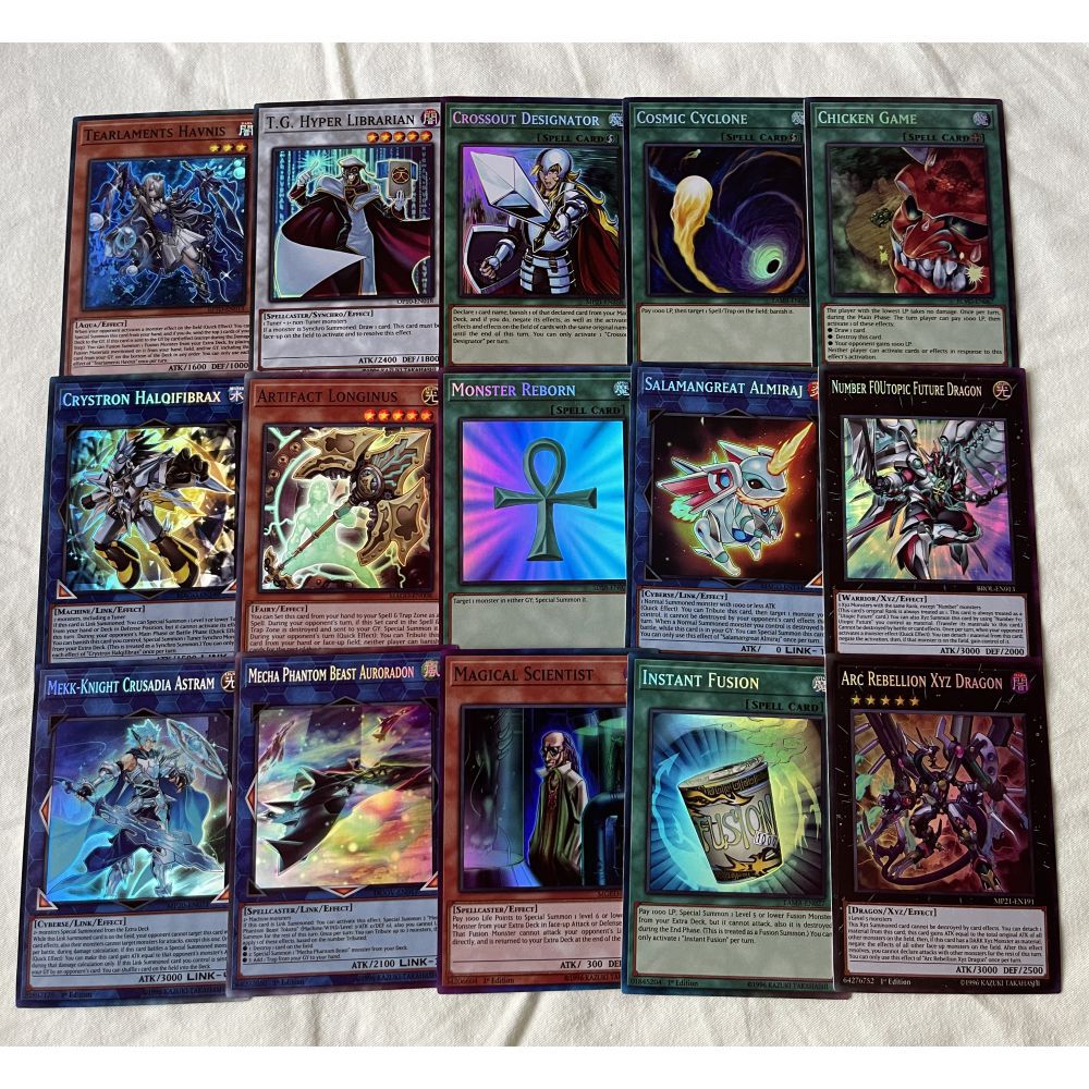 Thẻ bài YuGiOh tiếng Anh hộp bộ card deck random in Yu-Gi-Oh gồm 100 ...