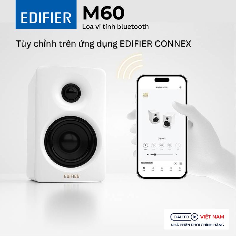 Loa Edifier M60 Bluetooth 5.3, Âm thanh Hires Audio, codec LDAC, Công suất 66W - Bảo hành 12 ...
