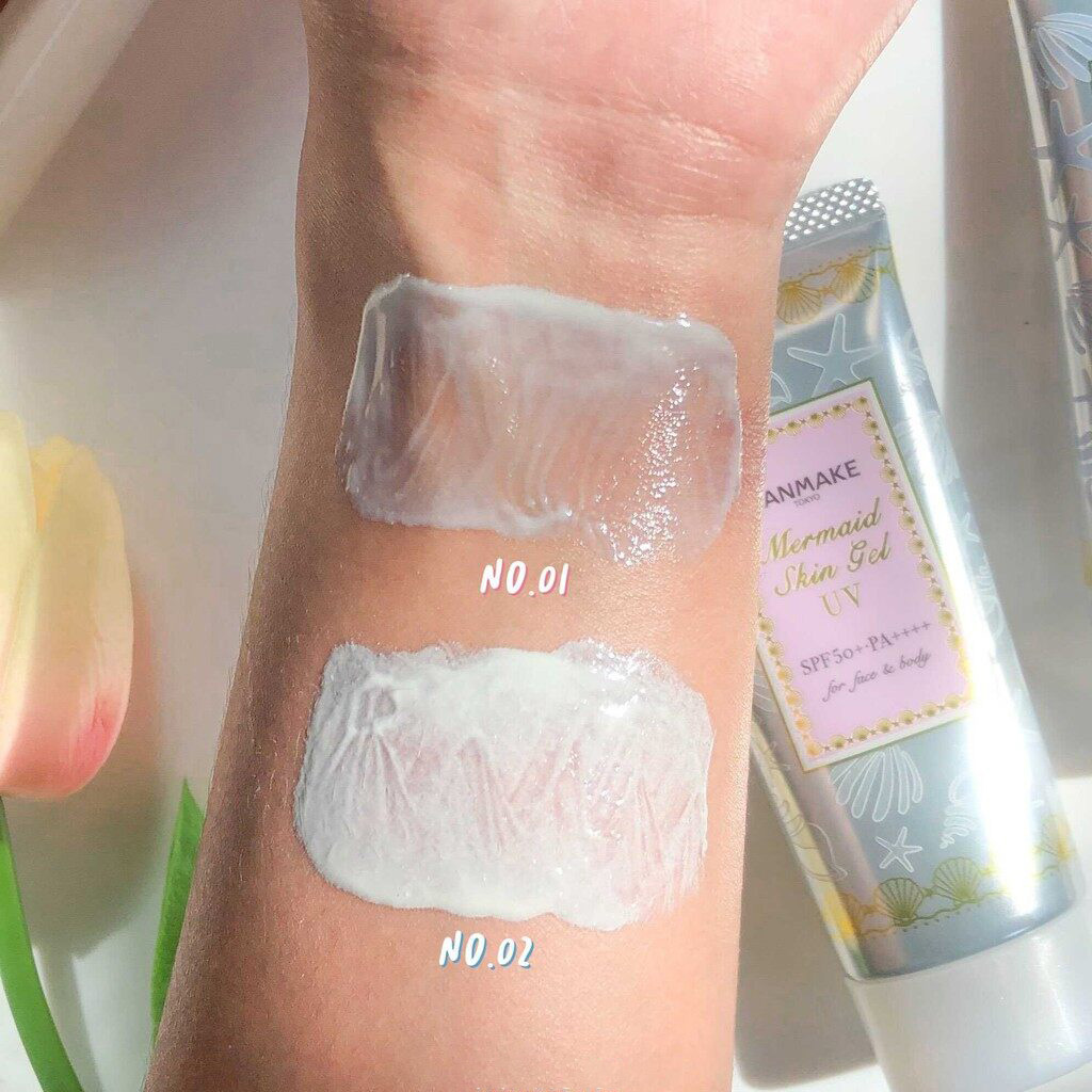 Kem lót chống nắng Canmake Mermaid Skin Gel UV SPF50+ PA++++ 40g - Nội địa Nhật | Shopee Việt Nam