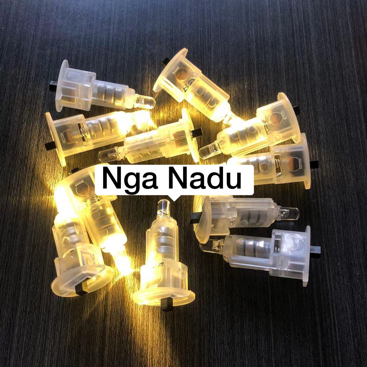 Đèn Led dùng pin Led Vỏ Trắng Mới và phụ kiện gắn đèn lồng,đèn lồng ...