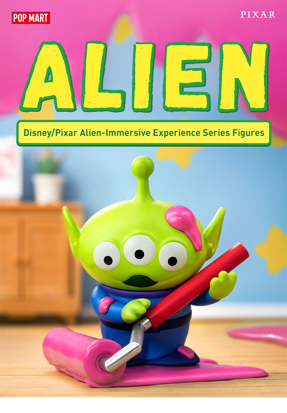 POP MART Disney/Pixar Alien-Immersive Experience Series Figures ...