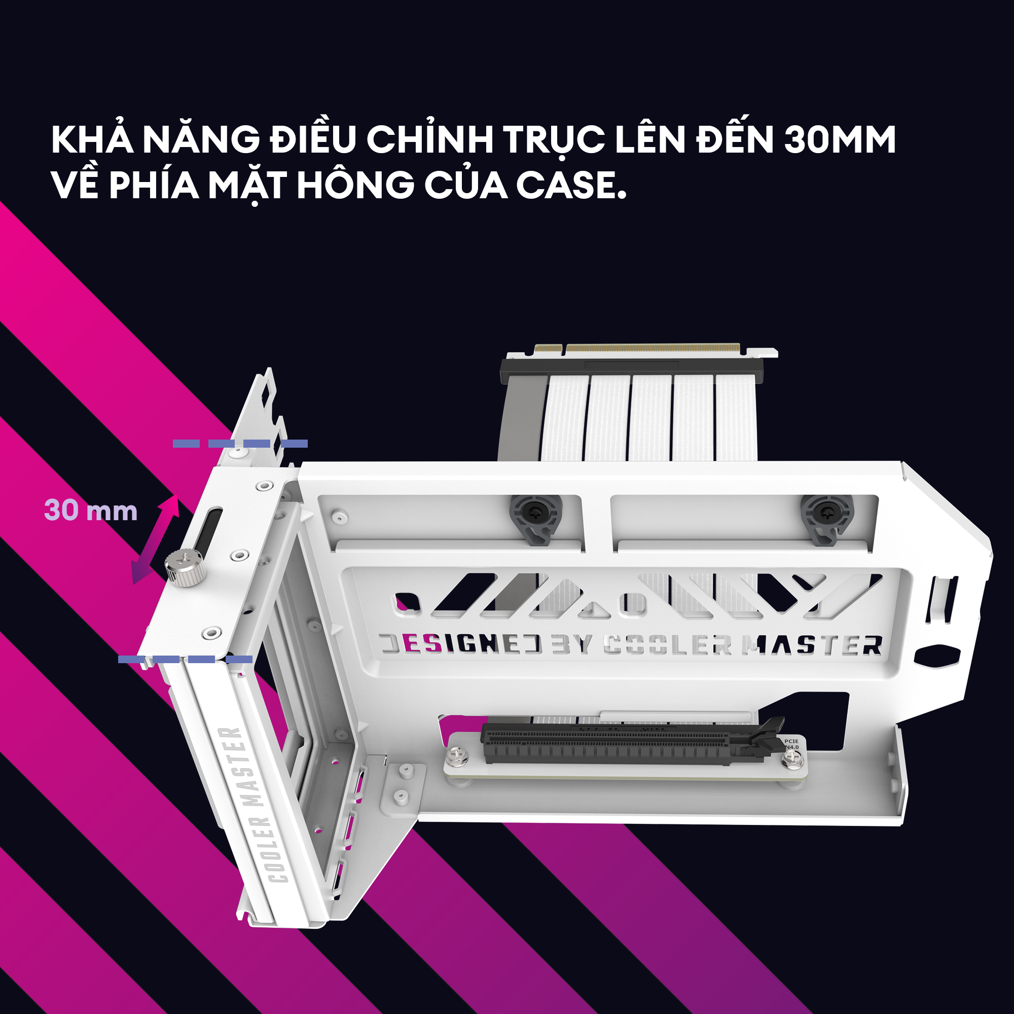 Bộ Dựng VGA Cooler Master Vertical GPU Holder Kit Ver 3 (PCI 4.0 165mm ...