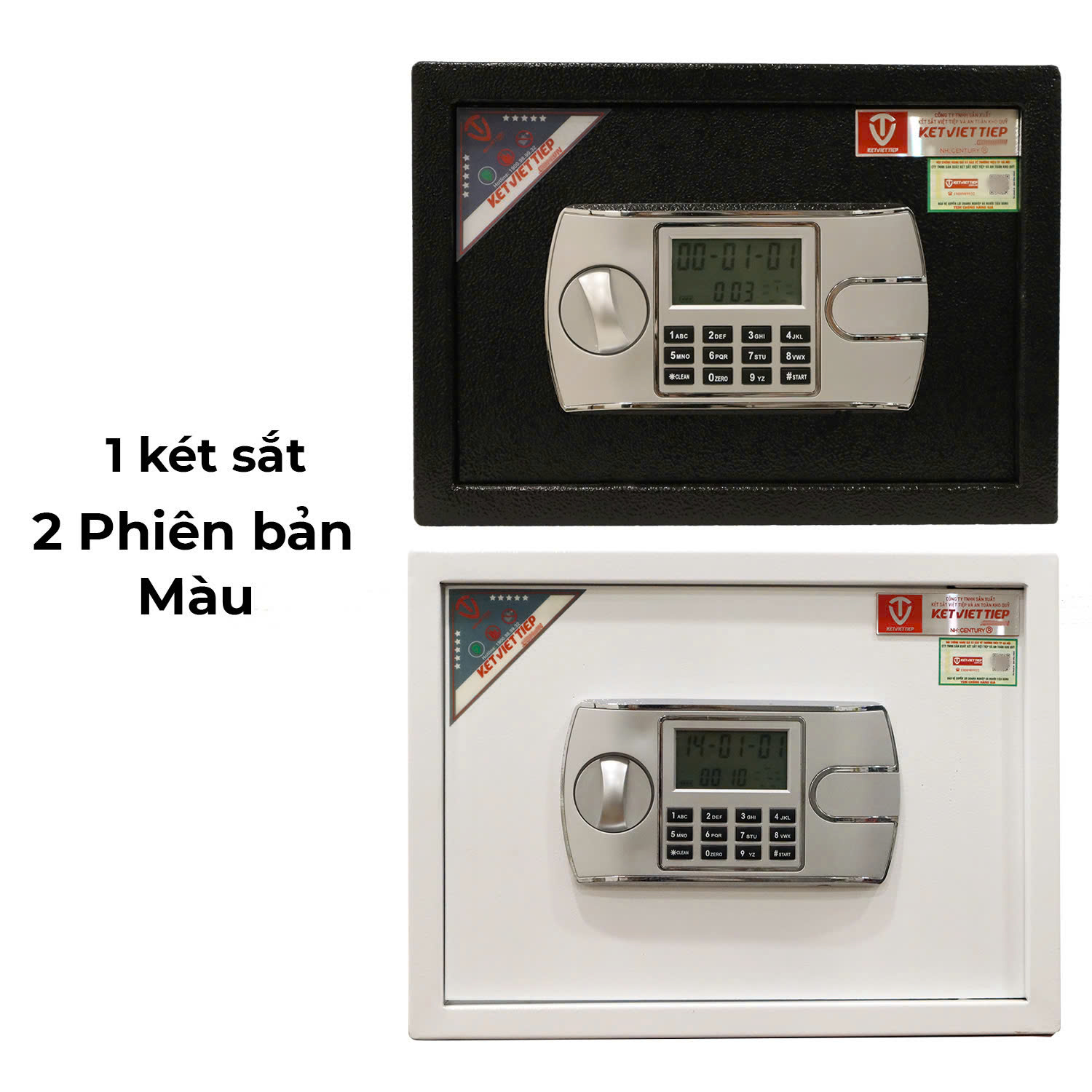 Két sắt mini khách sạn Việt Tiệp KKS023 khóa điện tử 9kg cao 25 x rộng ...