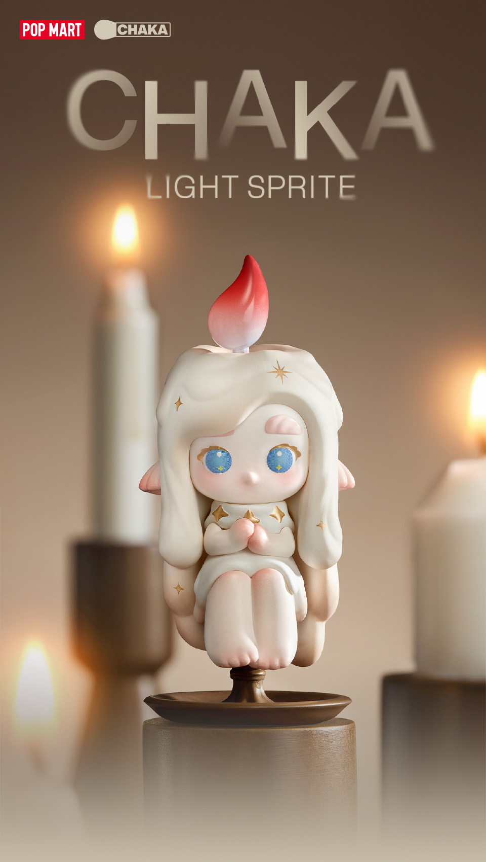 Pop MART CHAKA Light Sprite Series Nhân Vật Hộp Mù Đồ Chơi Hành Động Hình Quà Tặng Sinh Nhật Đồ ...