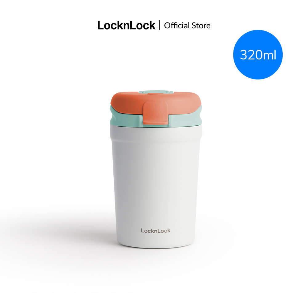 Ly giữ nhiệt LocknLock Dual Flip Tumbler LHC4290 LHC4298, 320ml 430ml ...