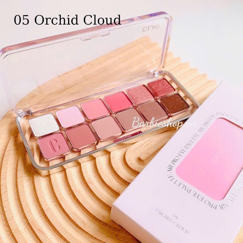 Bảng Phấn Mắt Clio 12 Ô Pro Eye Palette Air - Màu Mắt Clio - Màu 02-Màu 04-Màu 10 (Full Màu ...