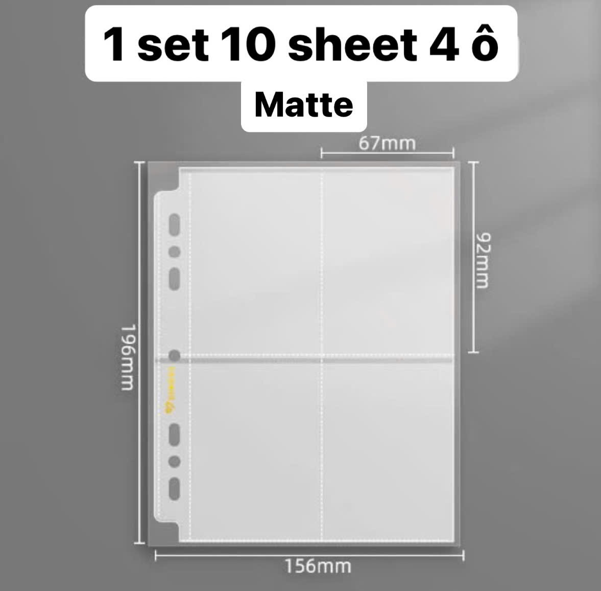[wibustation] Binder A4 A5 And Sheet Singba Shopee Việt Nam