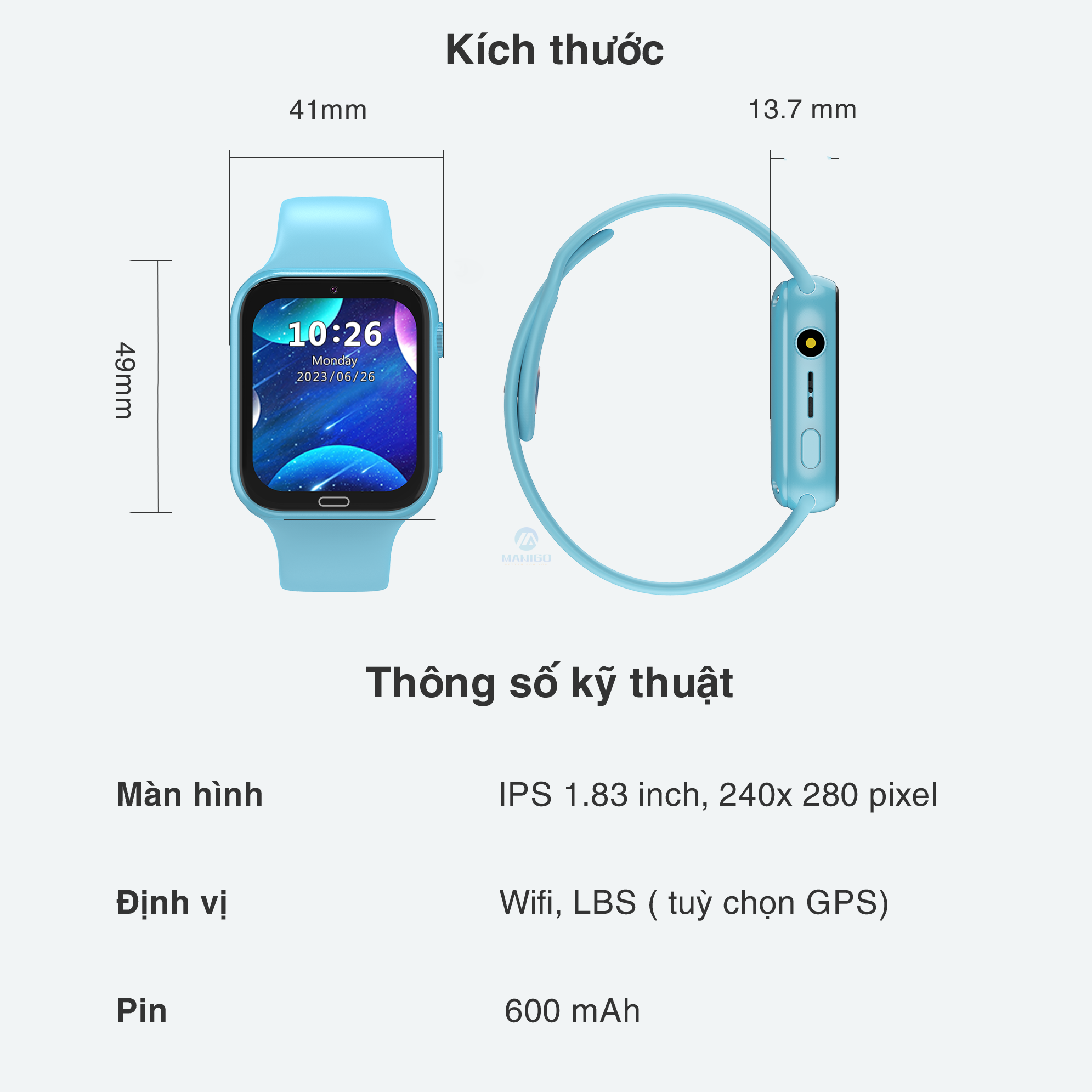 Đồng hồ thông minh CW34 Lắp sim 4G Nghe Gọi Định vị Cảnh báo nguy hiểm ...