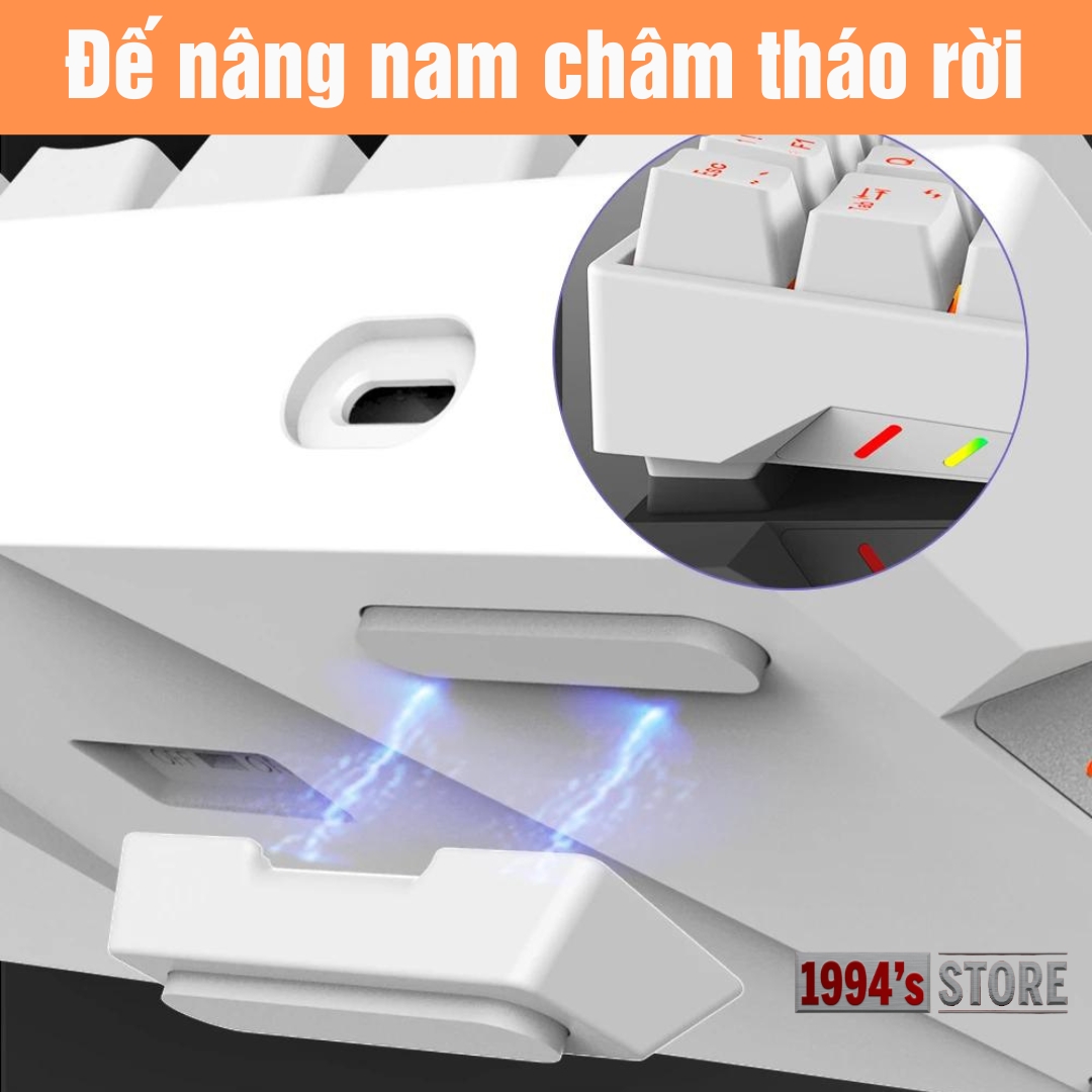 [SẴN] KIT Bàn phím cơ RK71 Led RGB - Đã LÓT FOAM sẵn - Bluetooth 5.1 ...