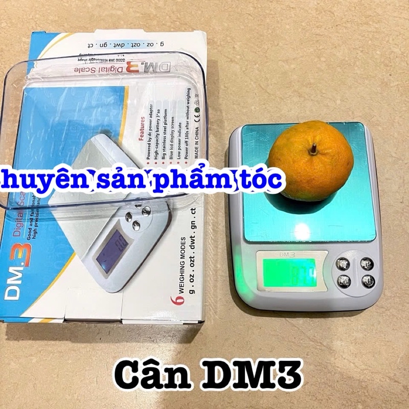 Cân tiểu li điện tử DM3 3kg x 0,1g - Độ chính xác cao, màn hình LED, dễ ...
