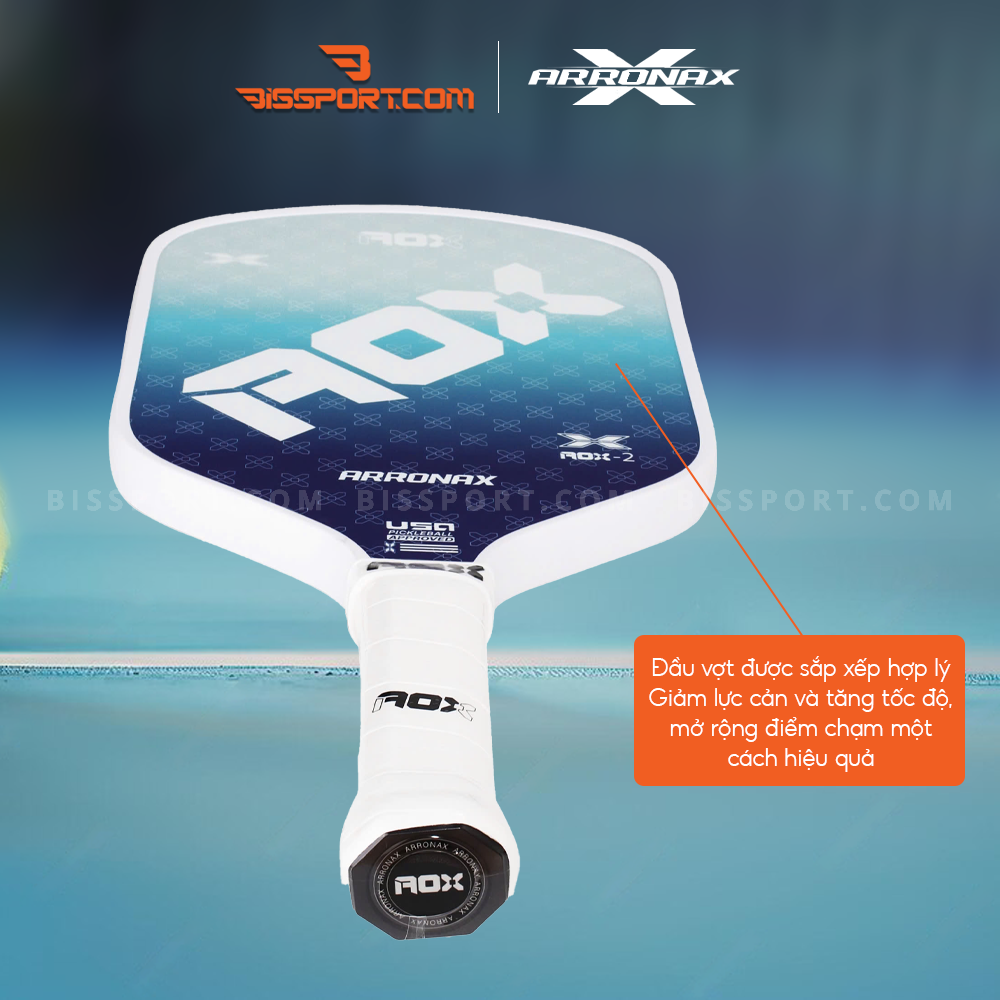 Vợt Pickleball Chính Hãng Arronax AOX - Màu Đen - Thiết Kể Trẻ Trung ...