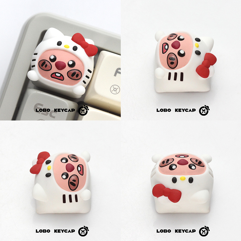 [HỎA TỐC HN - HCM] Keycap Artisan Loopy Đội Mũ | Keycap Custom Bàn Phím ...