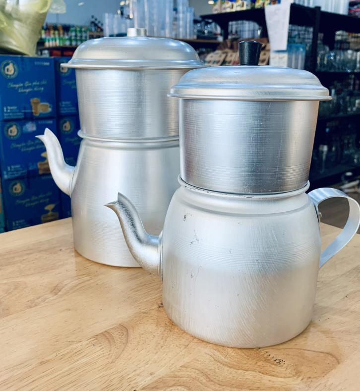 Phin cafe phin nhôm to phin pha cà phê 100gram - 200gram | Shopee Việt Nam