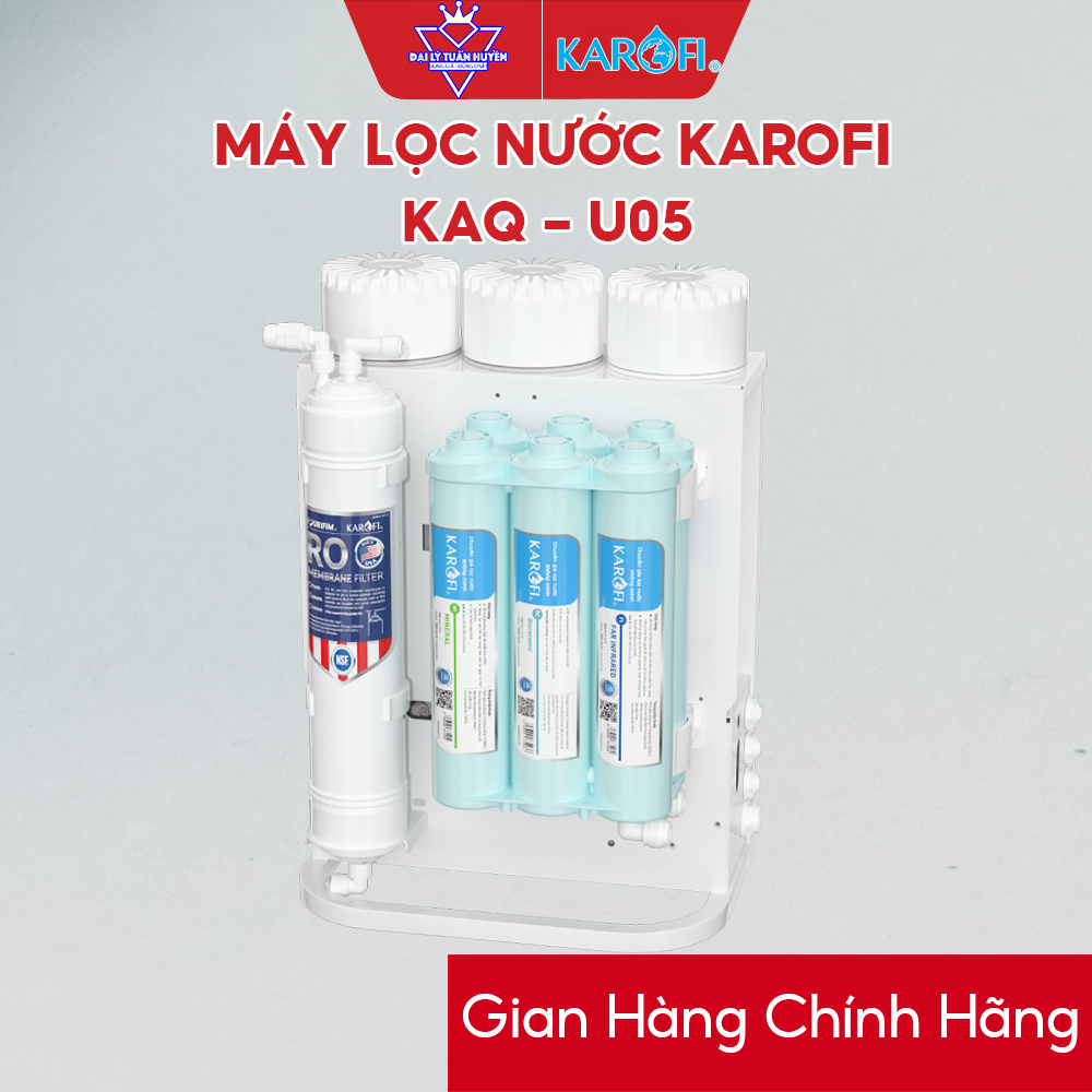 [HÀNG CHÍNH HÃNG] MÁY LỌC NƯỚC KAROFI KAQ-U05 PRO / KAQ U05 | Shopee ...