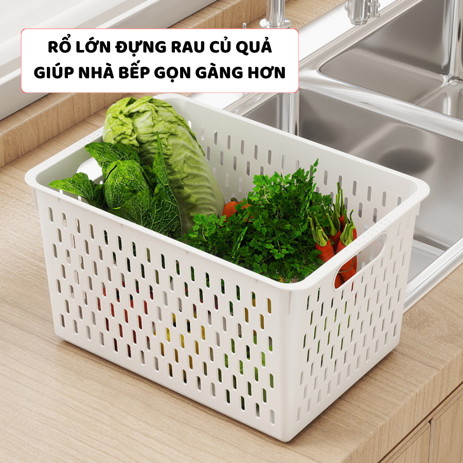 Khay Nhựa Chữ Nhật Đựng Đồ Đa Năng ENODA HOME, Rổ Nhựa A4, B5 Tiện Lợi Q032 | Shopee Việt Nam