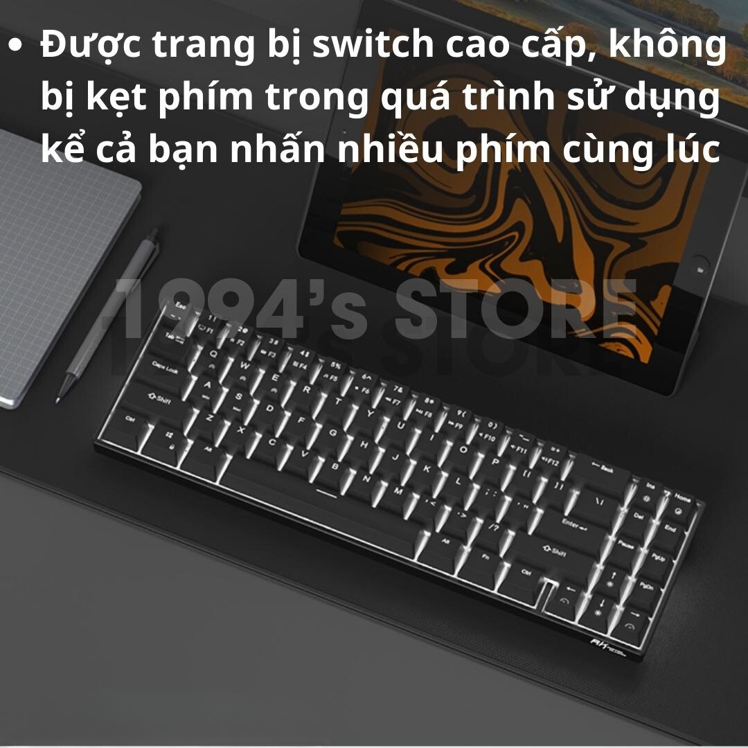 RK71 PRO GAMING - HOTSWAP - Bàn phím cơ Led RGB Bản Version 4.0 ...