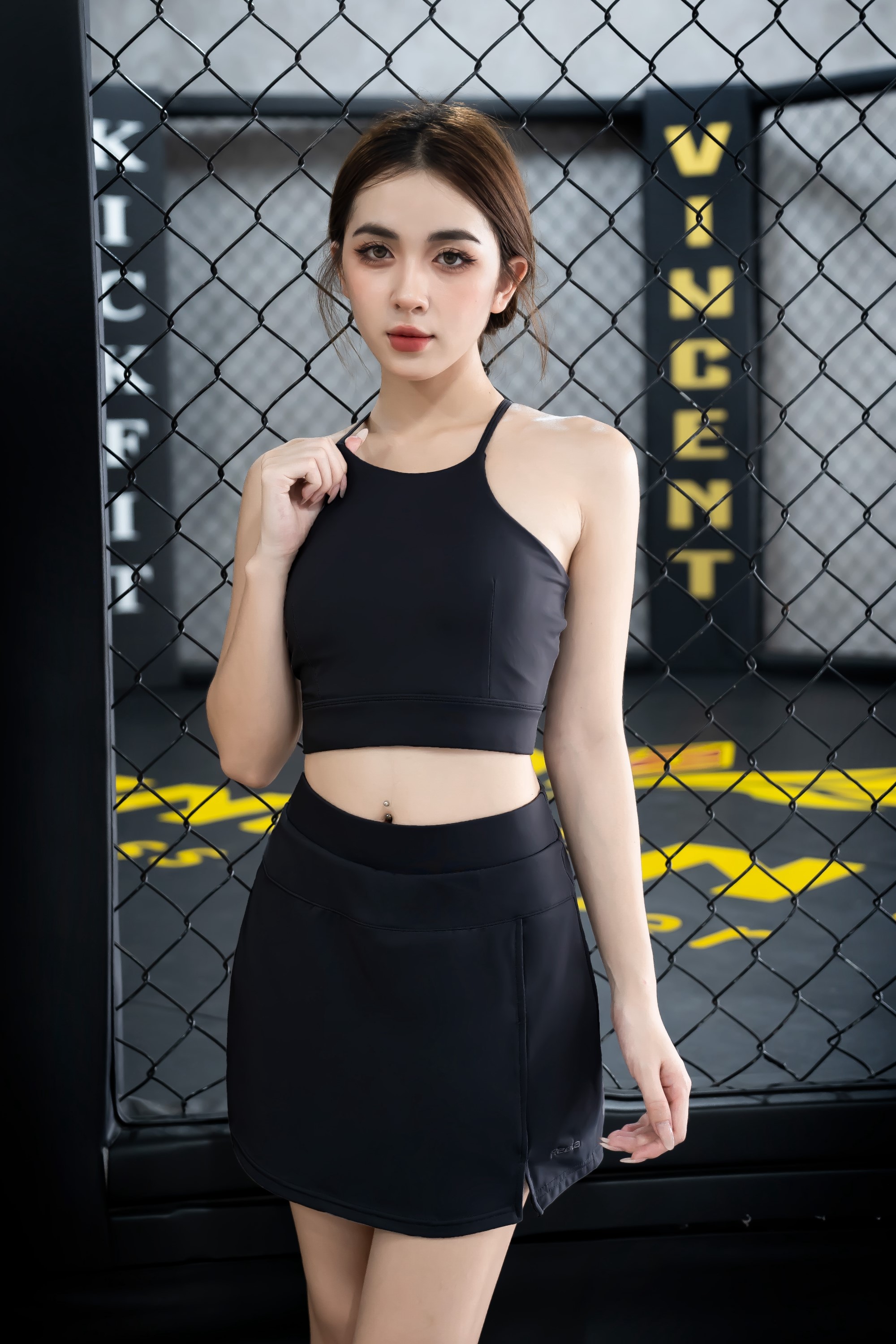 Chân váy thể thao 2 lớp Reeta form suông chất vải co giãn chống nhăn ...