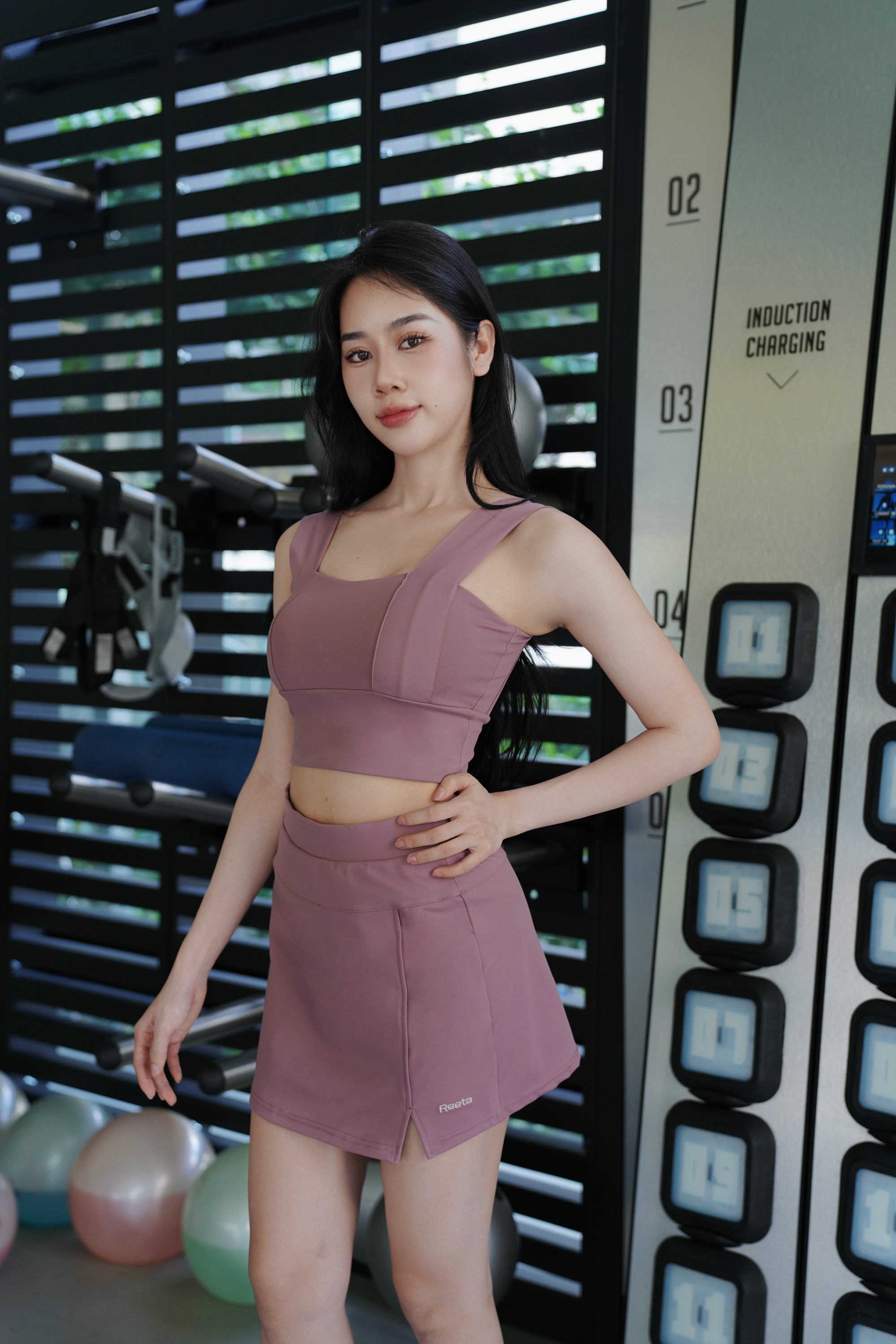 Chân váy thể thao 2 lớp Reeta form suông chất vải co giãn chống nhăn ...