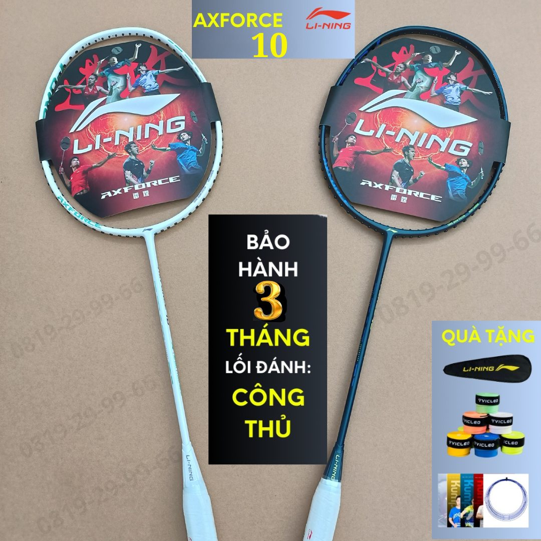 Vợt cầu lông Lining Axforce 10 chính hãng khung full carbon căng sẵn ...