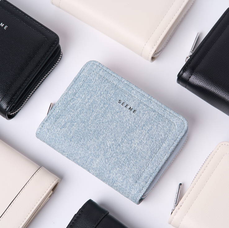 Ví tiền nữ cầm tay dáng hộp SEEME Cindy Wallet Hình Chữ Nhật | Shopee ...