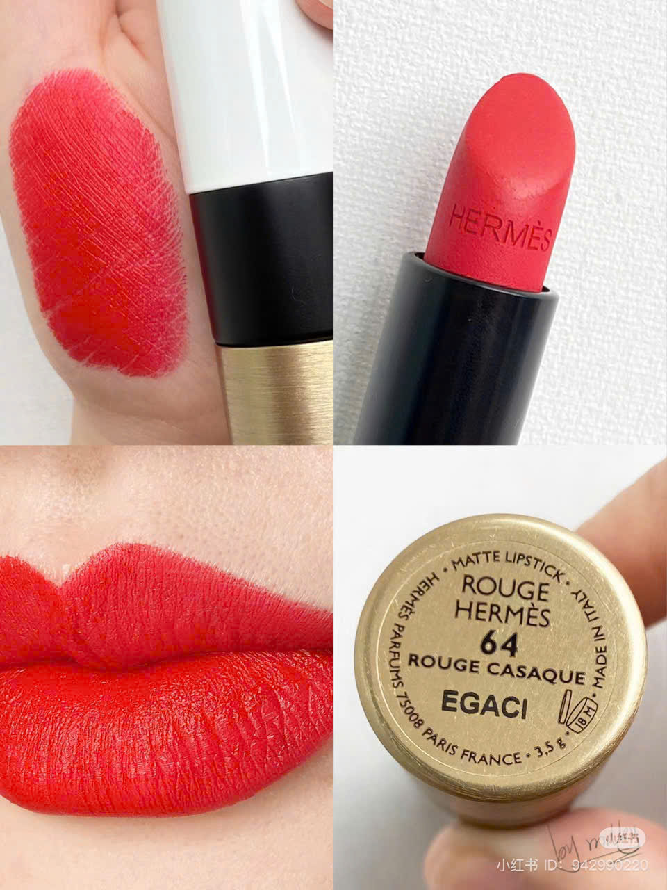 [Son Hermes CHÍNH HÃNG] Son Hermes Rouge Exotique Matte | Shopee Việt Nam