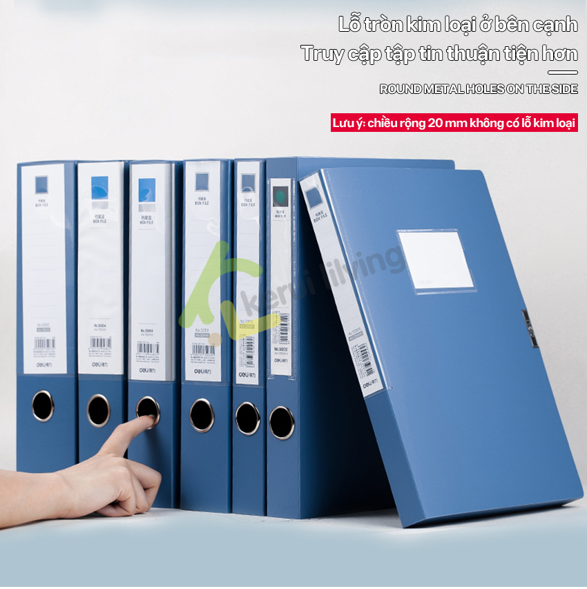 File Hộp Đựng Hồ Sơ Tài Liệu A4, Bìa Hộp Văn Phòng Ngăn Nắp PIKUP ...