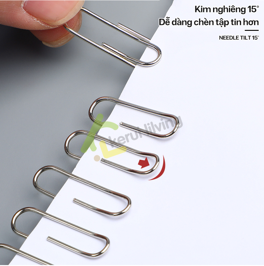 KẸP GHIM AIGE C62, KIM KẸP TAM GIÁC, KẸP GIẤY TAM GIÁC,GHIM CÀI GIẤY ...