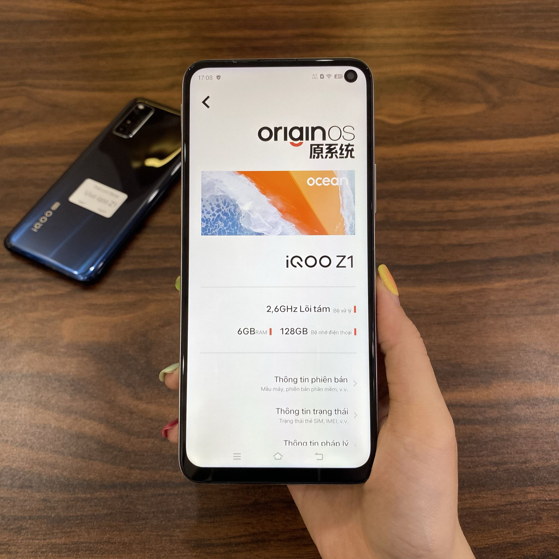 Điện thoại Vivo iQOO Z1 màn 144Hz HDR10 - Dimensity 1000+ Ram 8G 128G | Shopee Việt Nam