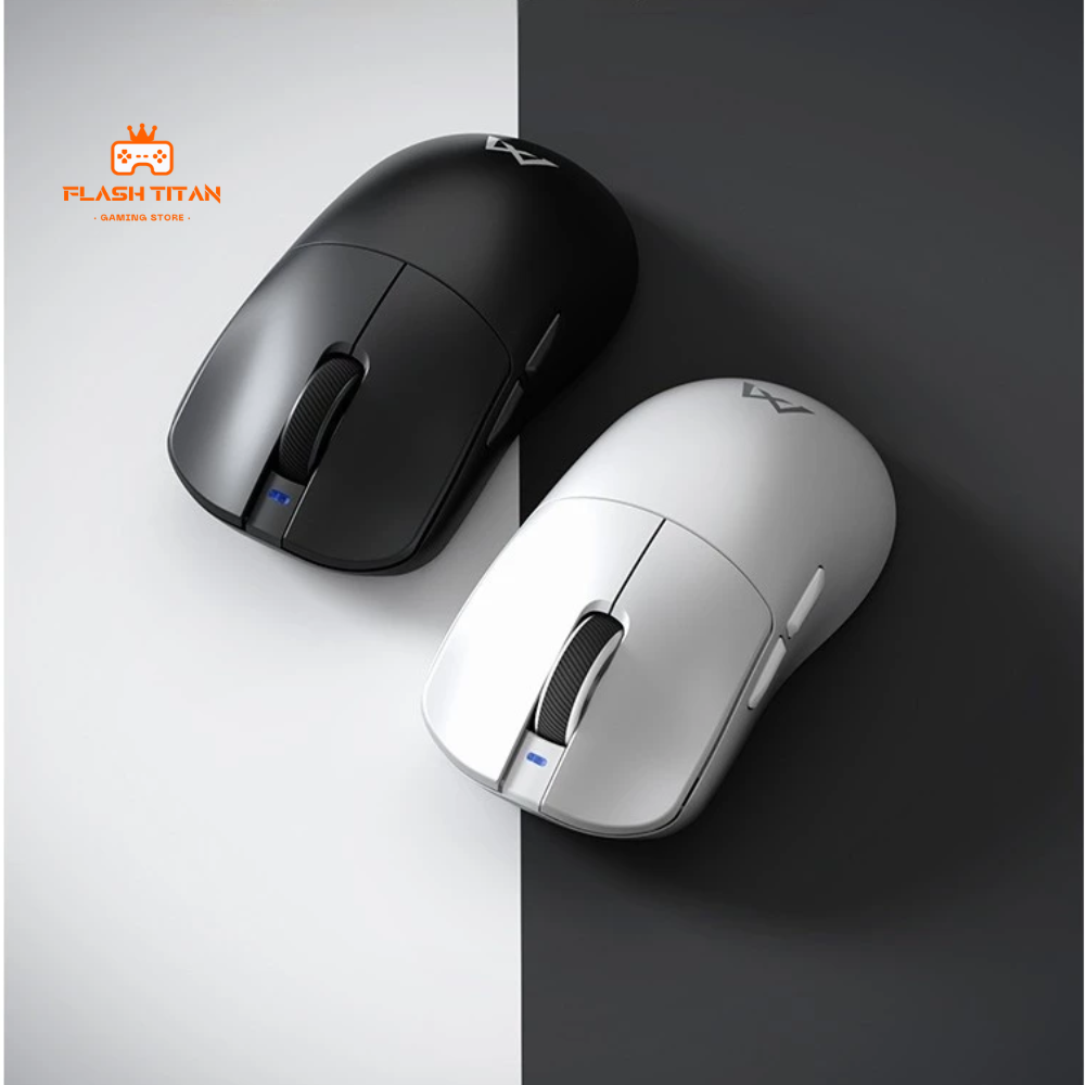 Chuột không dây Monka M1 - Hỗ trợ 3 mode kết nối - Chip PAW3395 - Chuột ...