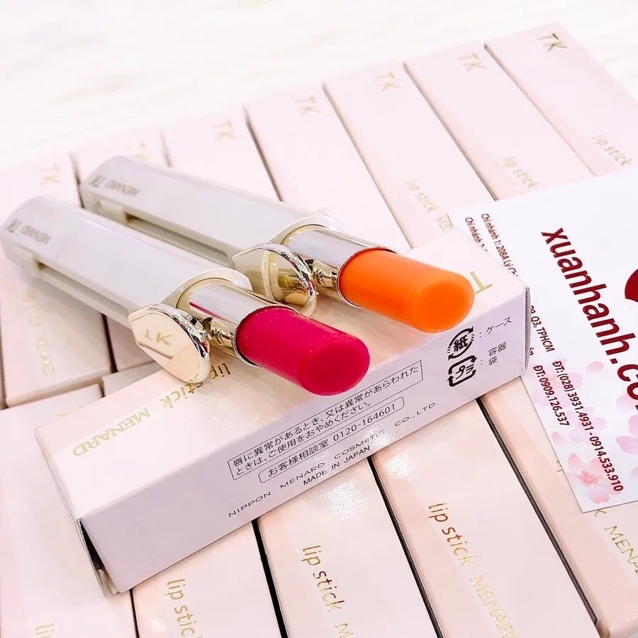 Son dưỡng Menard TK Lipstick cấp ẩm, ngăn ngừa khô và nứt nẻ môi 3.2g ...