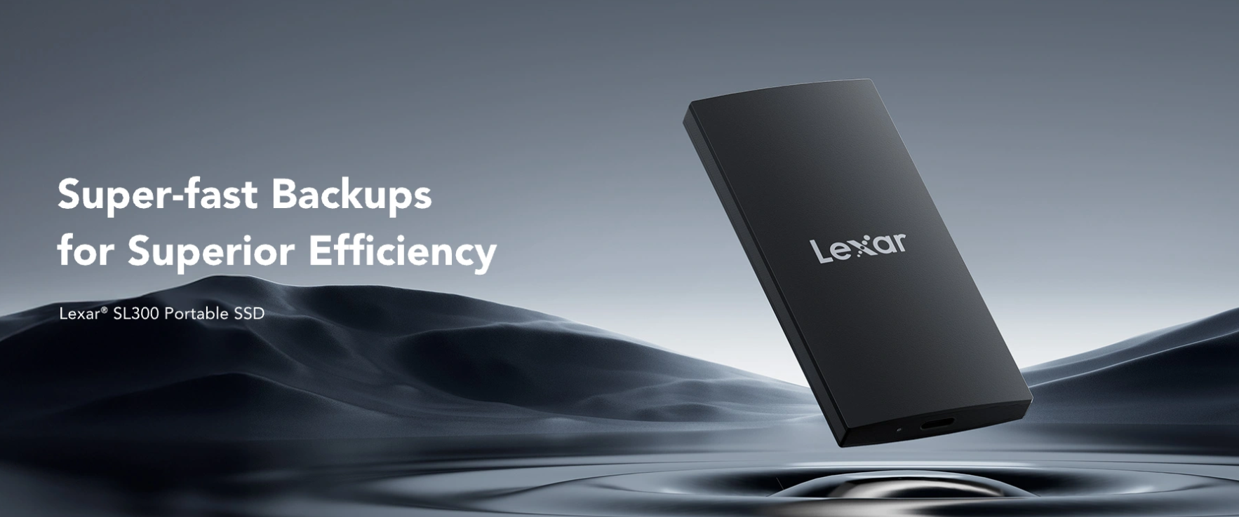 Ổ cứng di động Lexar SL300 Portable SSD 1TB/ 2TB, nhỏ gọn, tốc độ đọc ...