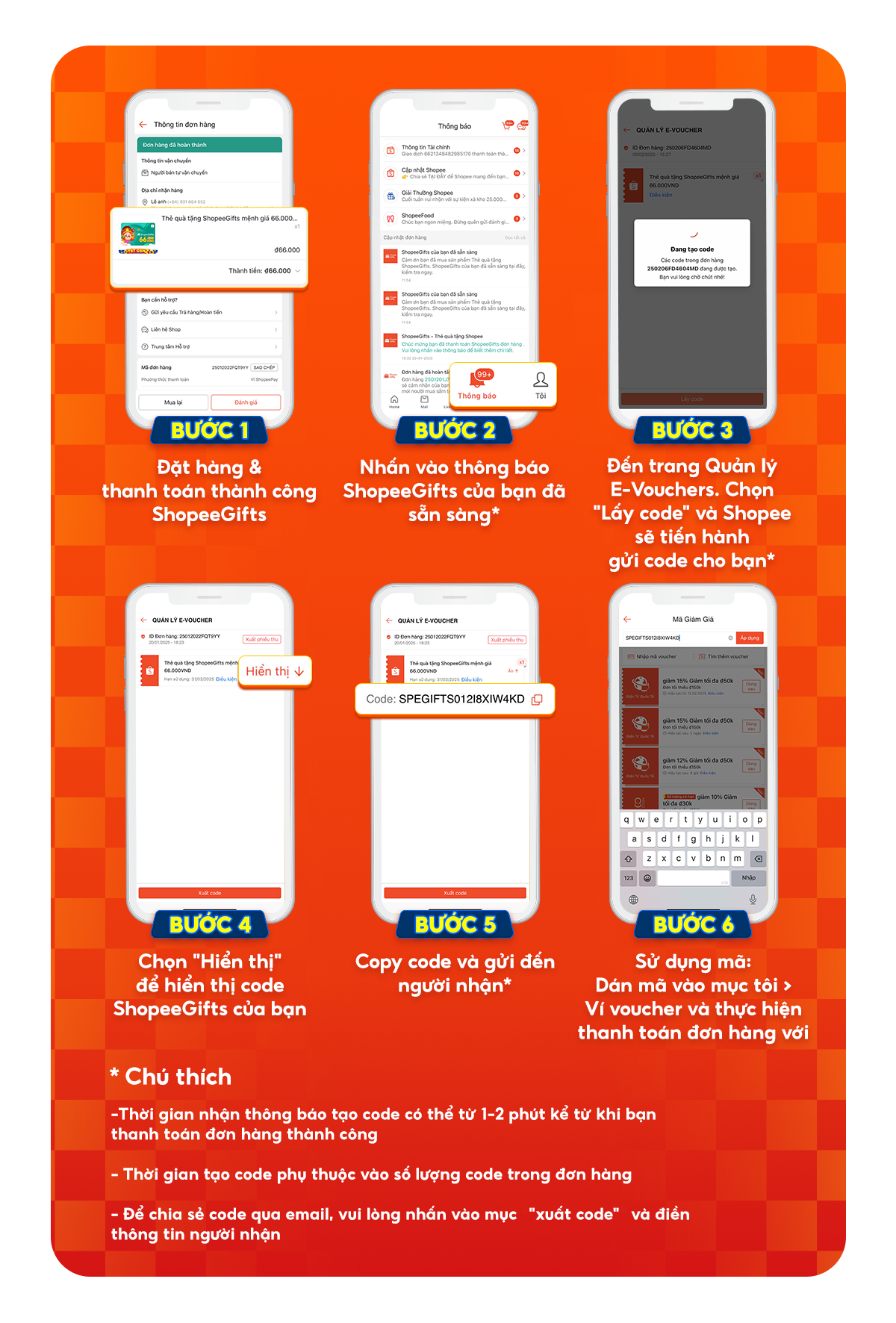 Thẻ quà tặng E-Voucher ShopeeGifts mệnh giá 50.000 VNĐ | Shopee Việt Nam