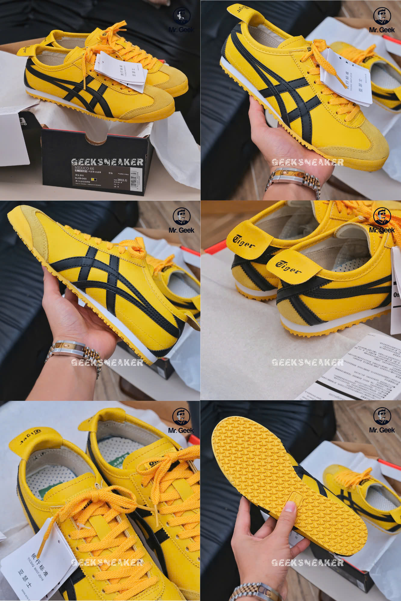 [GeekSneaker] Giày Cổ Thấp Onit.suka Tiger Mexico 66 / Tokuten | Shopee ...