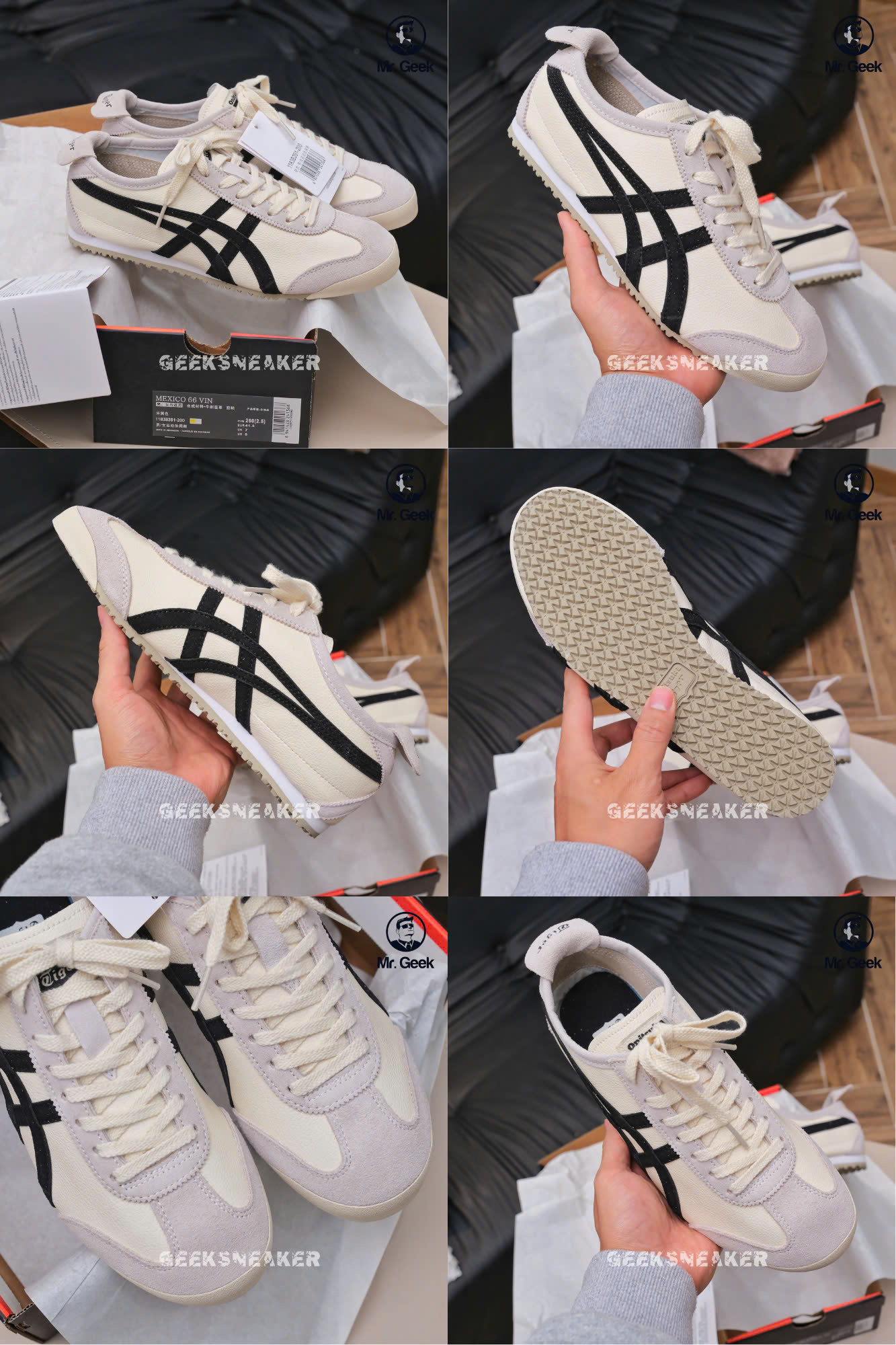 [GeekSneaker] Giày Cổ Thấp Onit.suka Tiger Mexico 66 / Tokuten | Shopee ...