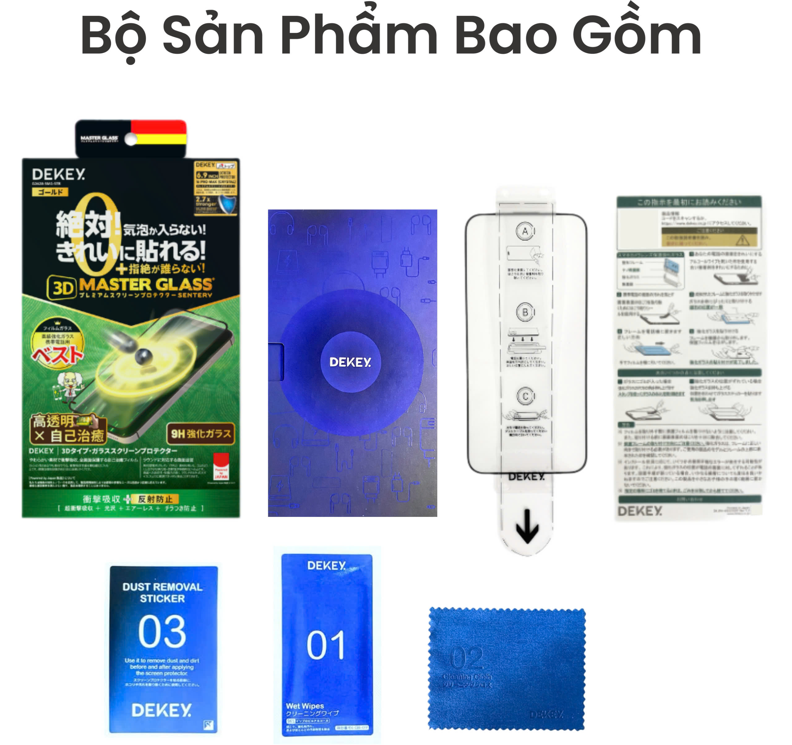 [2025] Kính Cường Lực 3D Master Glass Sentery DEKEY – Chống Lẹm Viền ...