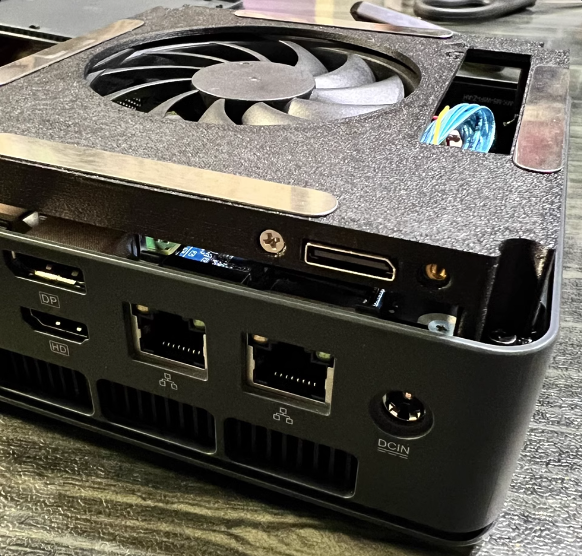 Bộ Kit Oculink cho GMKTec M5 Plus/M6/K6/K8 dựng đứng và nâng cấp quạt ...