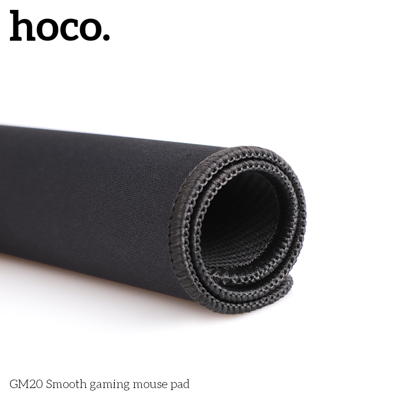 Tấm lót chuột Hoco GM20 chất liệu cao su + vải, kích thước: 200*240*2mm ...