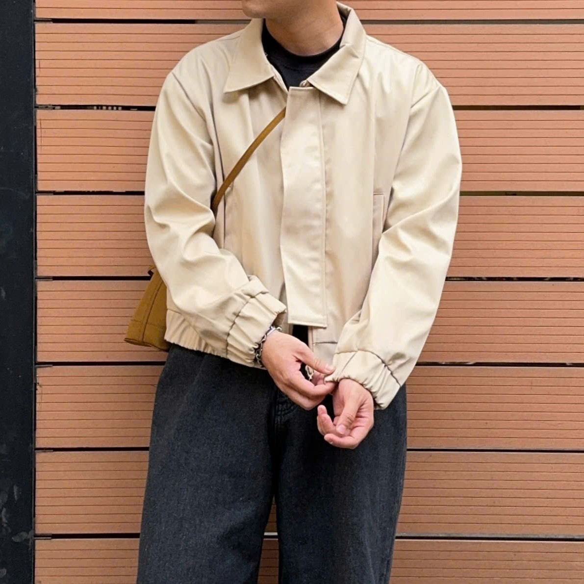 Áo khoác kaki HIRO form BOXY Nam Nữ Unisex - Áo Jacket DÁNG LỬNG chất ...