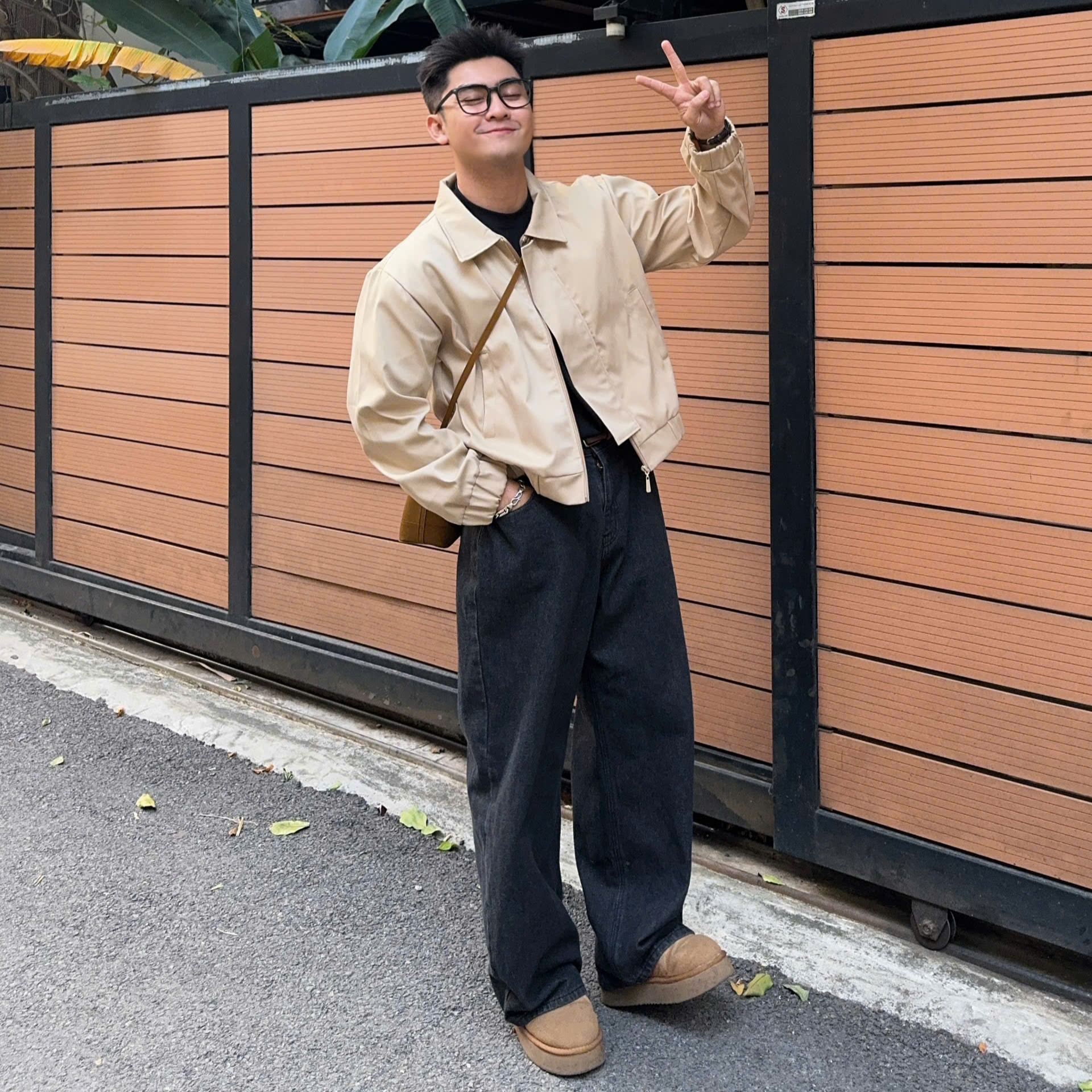 Áo khoác kaki HIRO form BOXY Nam Nữ Unisex - Áo Jacket DÁNG LỬNG chất ...