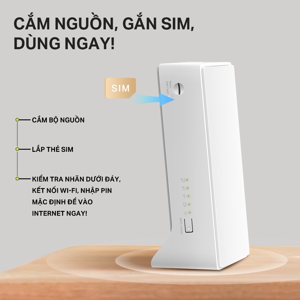 Bộ Phát Wifi 4G LTE Không Dây Mercusys MB112-4G Chuẩn N Tốc Độ 300 Mbps | Shopee Việt Nam