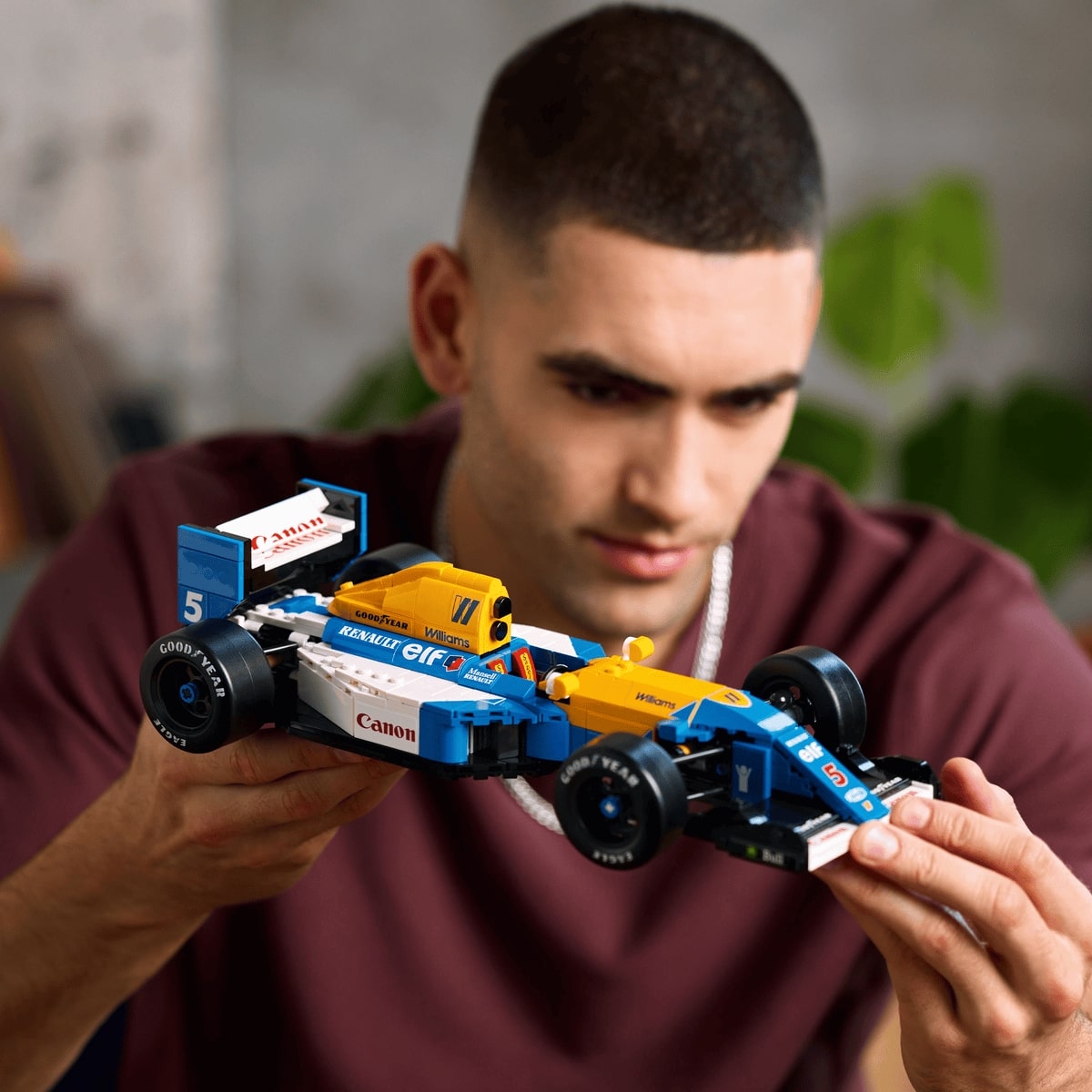 LEGO ICONS 10353 Đồ Chơi Lắp Ráp Siêu Xe Williams Racing Fw14b Và Nigel ...
