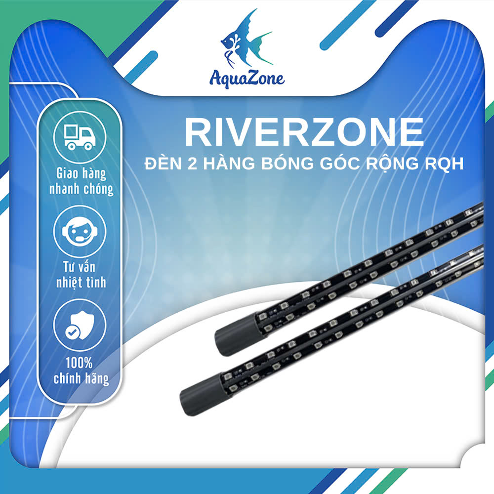 [MỚI] Đèn cá cảnh 2 hàng bóng đỏ cá không đỏ nước Riverzone RQH - Dành cho cá rồng, cá Koi, cá ...