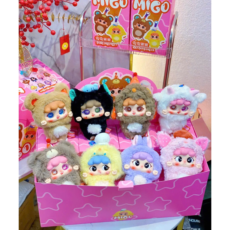 Baby Three V1 Zipper/ Migo V3 BlindBox Bé Ba Lilla's Zoo 600 Hộp Box Ngẫu Nhiên Quà tặng Sinh ...