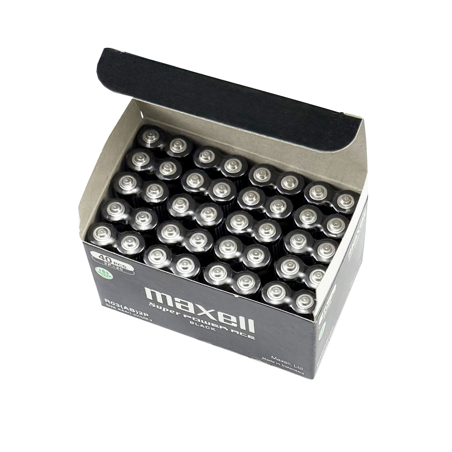Hộp 40 viên pin đũa AAA ( 3A ) Maxell R03P - Hàng chính hãng Maxell ...