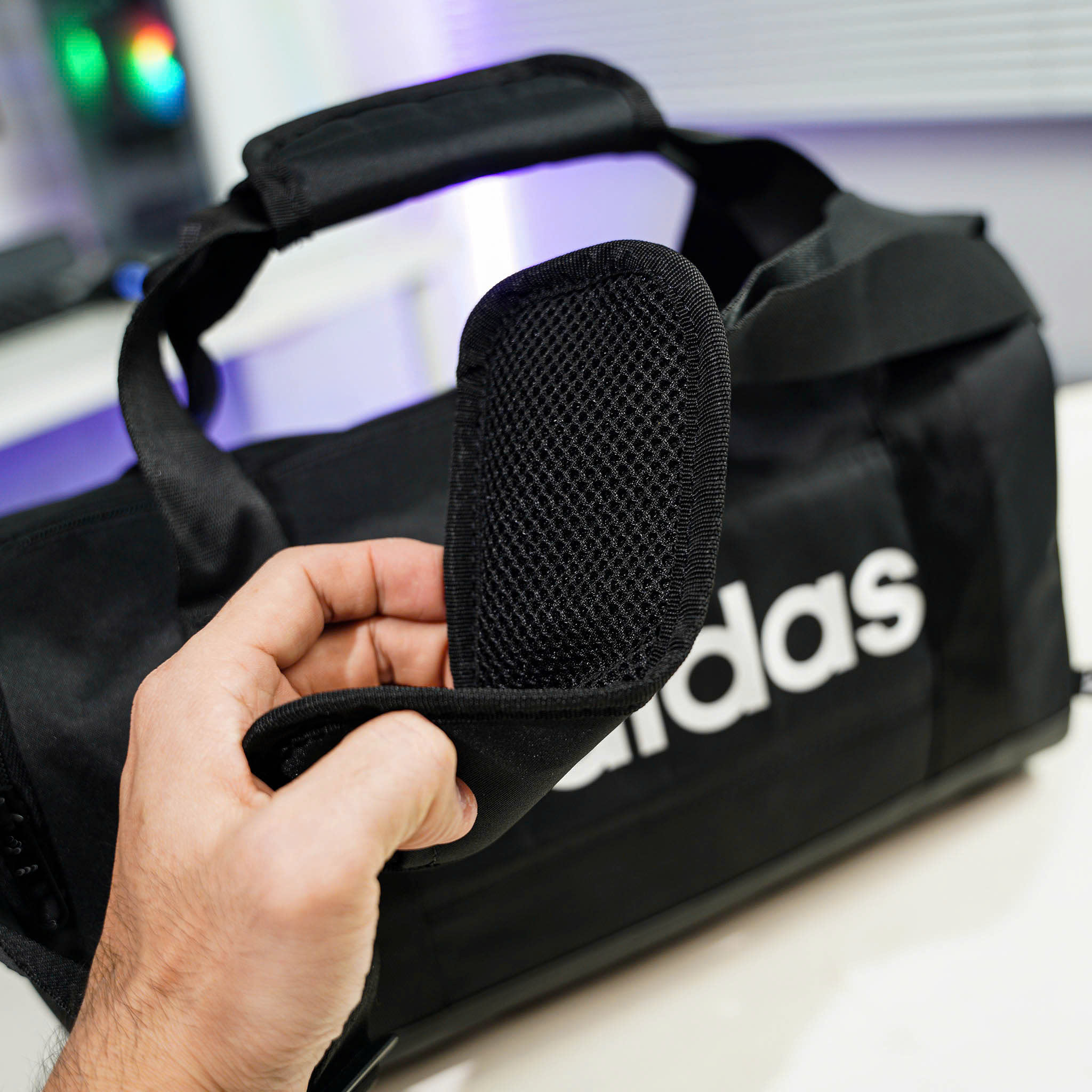 Túi tập gym thể thao túi trống mini Adidas Linear JE8347 | Shopee Việt Nam