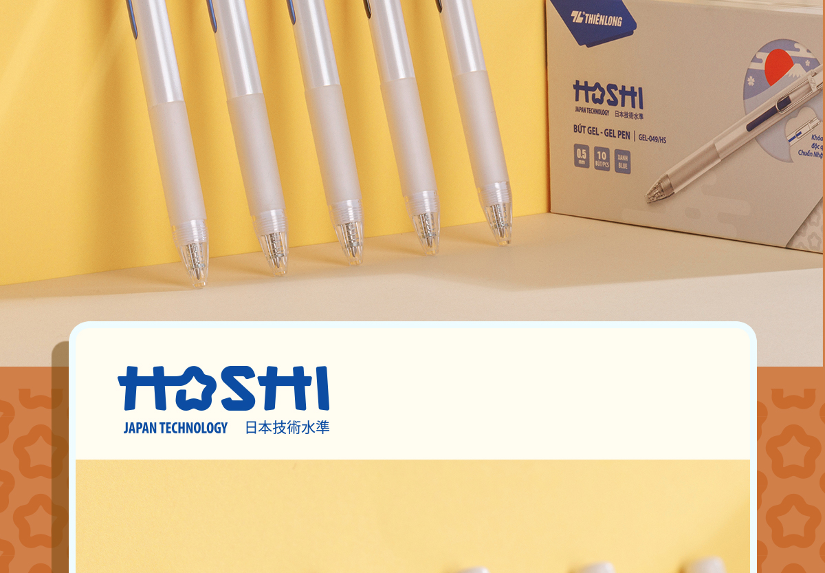 Combo 5/10/20 Bút gel Hoshi Thiên Long GEL-049/HS - Công nghệ Nhật Bản ...