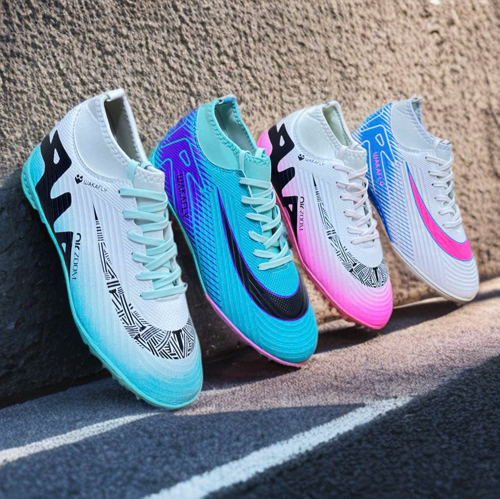 Giày bóng đá VN Waka Fly Vapor 16 Cổ Chun, giày đá banh cỏ nhân tạo ...