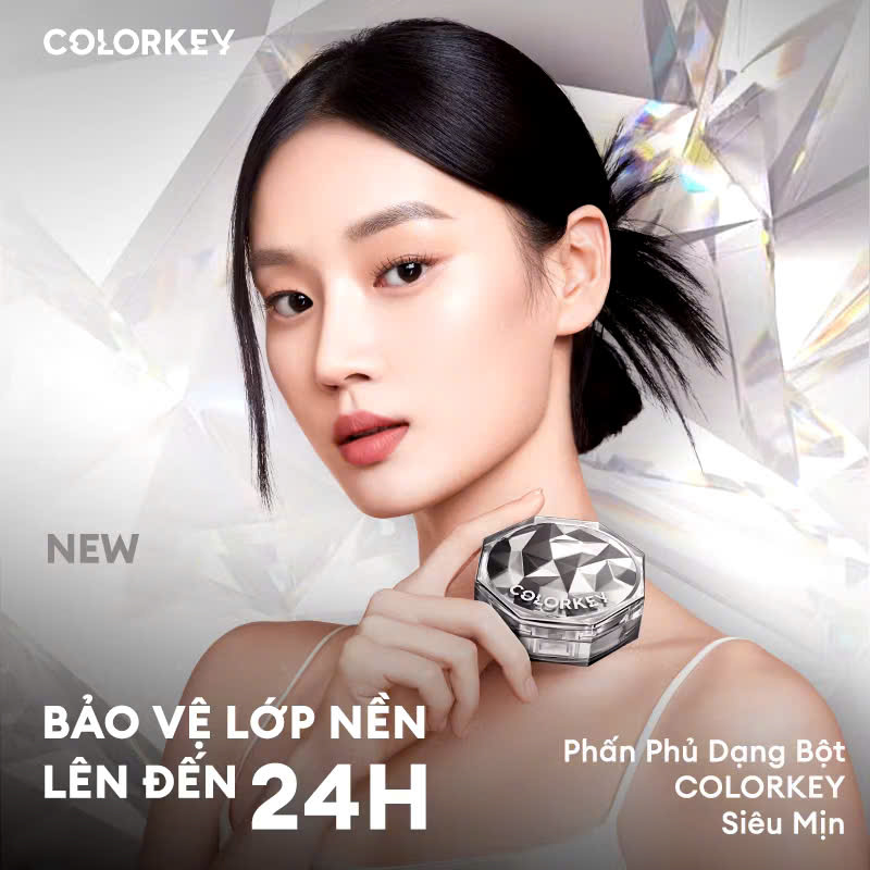 Phấn Phủ Dạng Bột COLORKEY Siêu Mịn Giúp Lớp Trang Điểm Tự Nhiên 8g - myphamsachi | Shopee Việt Nam