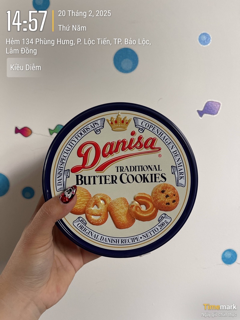 SẮN HÀNG - BÁNH QUY BƠ DANISA 200G, 454G, 681G, 908G Date 9.10.11.12-25 ...