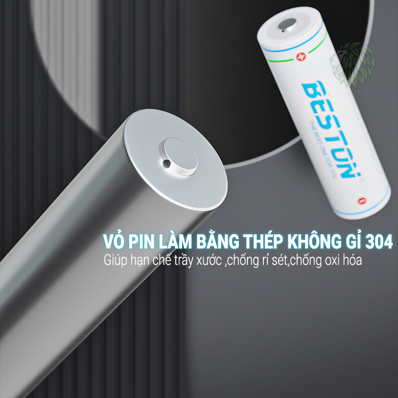 02 pin18650 và bộ sạc M7001 Beston ,pin lithium dung lượng cao dùng cho ...
